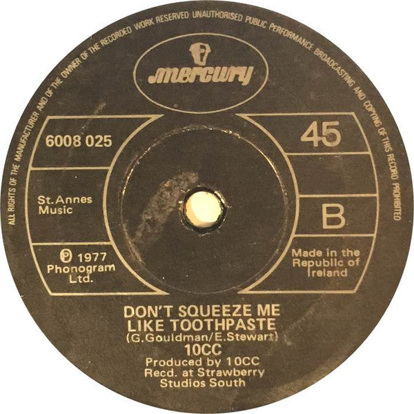 Buy 10cc : Good Morning Judge (7", Single) – The R.A.G.E.