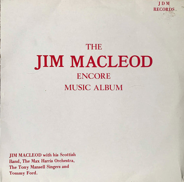 Buy Jim MacLeod And His Scottish Band*, The Max Harris Orchestra*, The ...