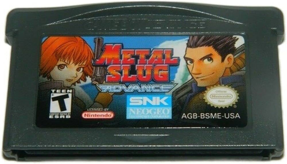 Metal Slug Advance - Gameboy (Reproduction Cart) – The R.A.G.E.