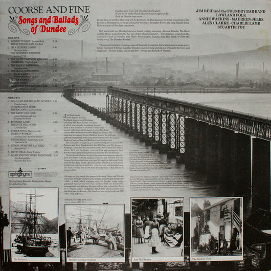 Buy Various : Coorse And Fine, Songs And Ballads Of Dundee (LP, Album ...