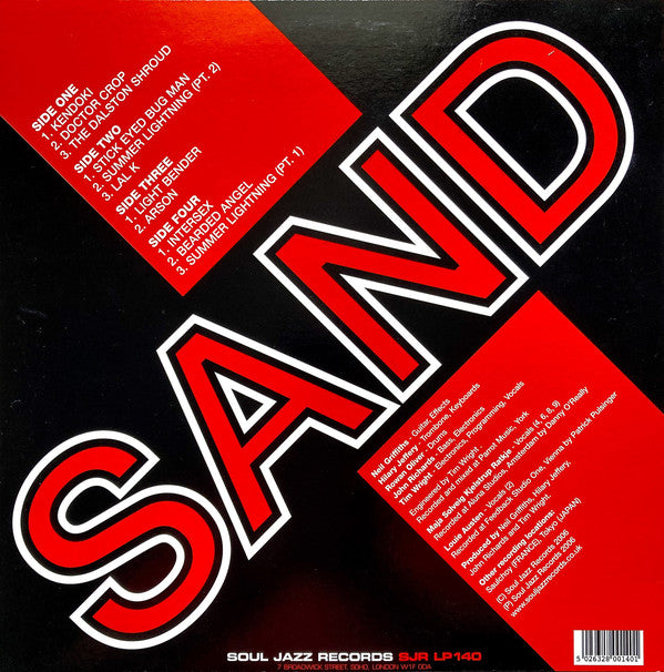 Buy Sand : The Dalston Shroud (2xLP, Album) – The R.A.G.E.